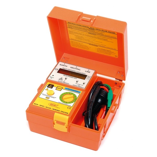 DIGITAL RCD TESTER 3-500mA CURRENT RANGE | Test & Measurement