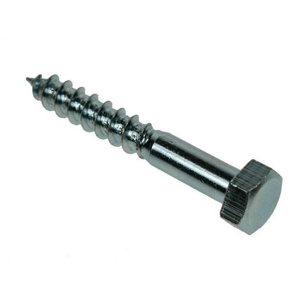 COACH SCREW, ZP 10mm x 65mm (3/8 x 2-1/2), REPELEC (100) | Coach Screws