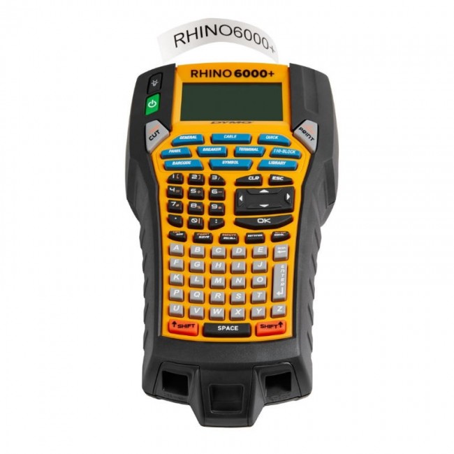 DYMO Rhino™ 6000K Industrial Label Maker with Carry Case | Data ...