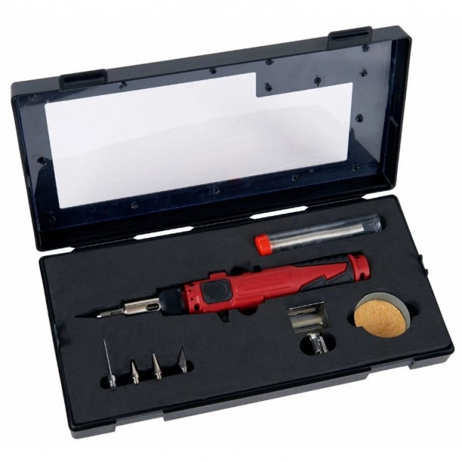 Hot Devil 9 Piece Slimline Torch/Soldering Iron Kit | Butane Gas ...