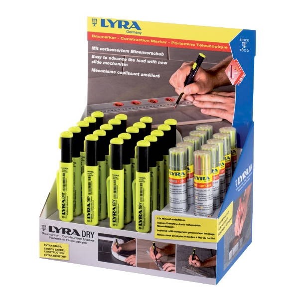 Dry Profi Construction Marker | Chalk Lines, Marking & Identification