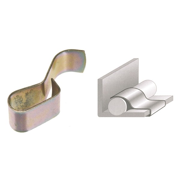 SPRING CLIPS TO SUIT CABLE/CONDUIT 25 & 32mm (100) | Fasteners & Fixings
